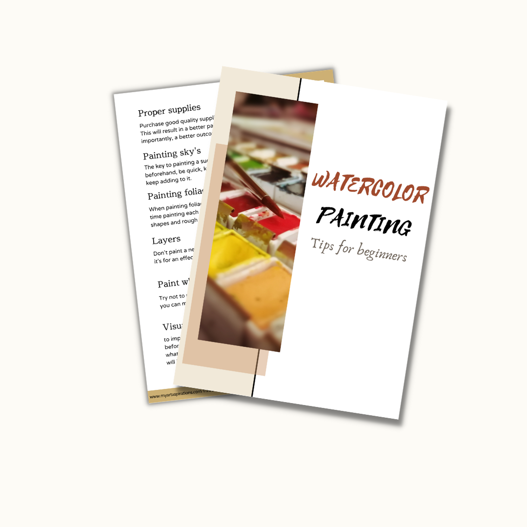 Beginner watercolor packages - My Art Aspirations