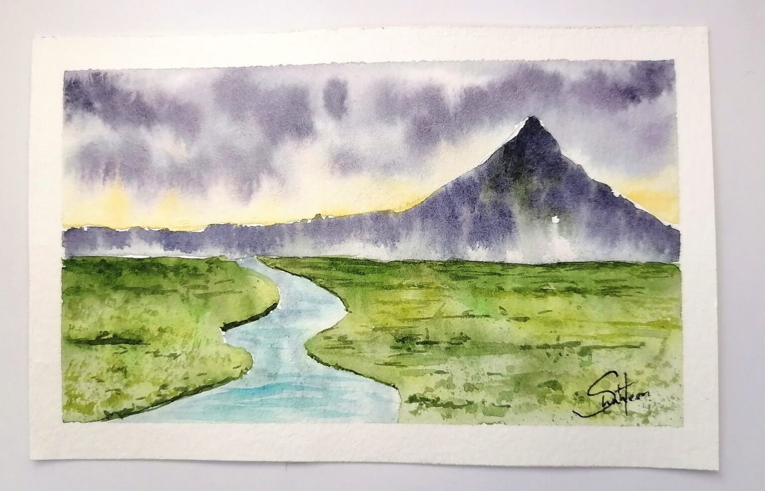 Easy Watercolor Landscape Ideas for Beginners - My Art Aspirations