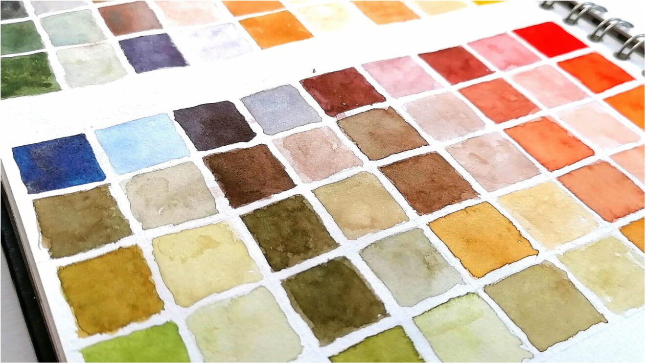 How to Make a Compound Mixing Chart for Beginners - My Art Aspirations