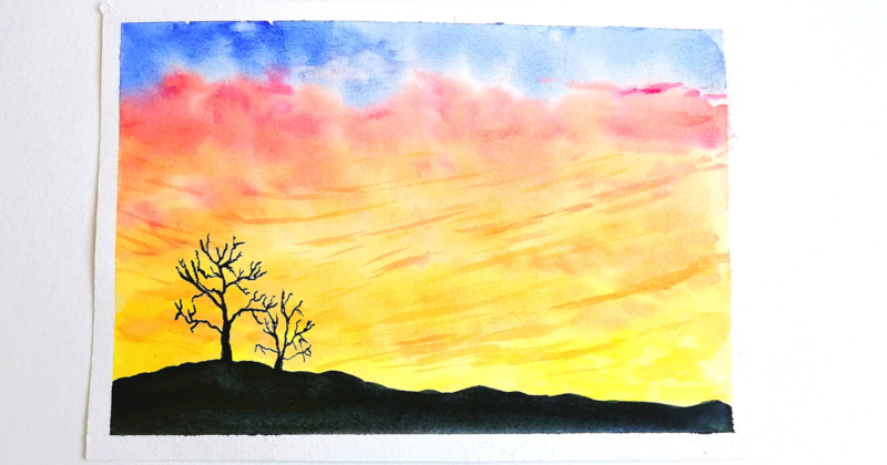 9 simple tips to painting skies with watercolor - My Art Aspirations
