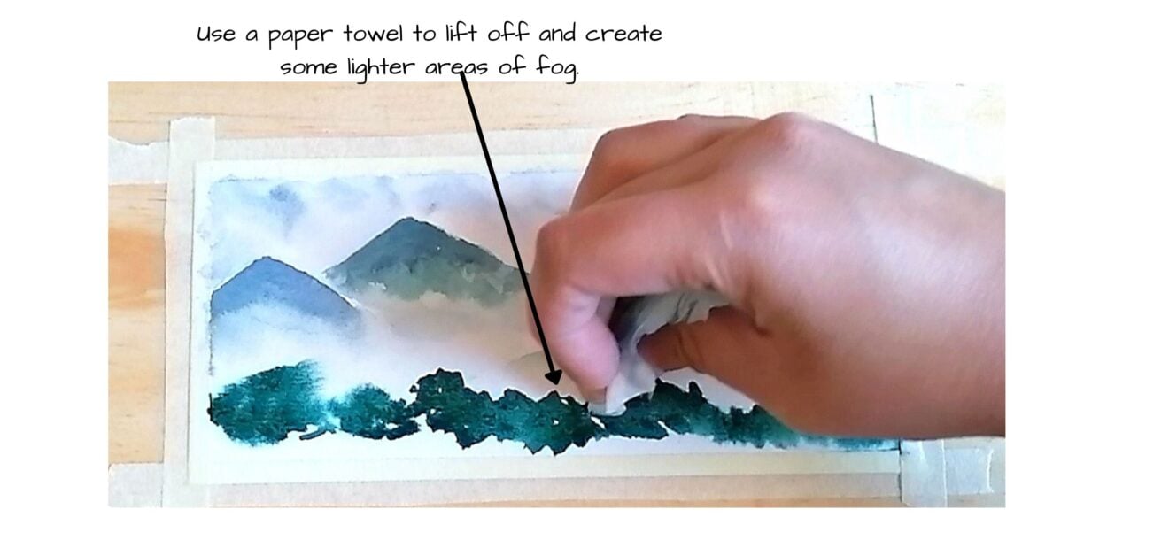 Simple Watercolor Mountain Tutorial for Beginners - My Art Aspirations