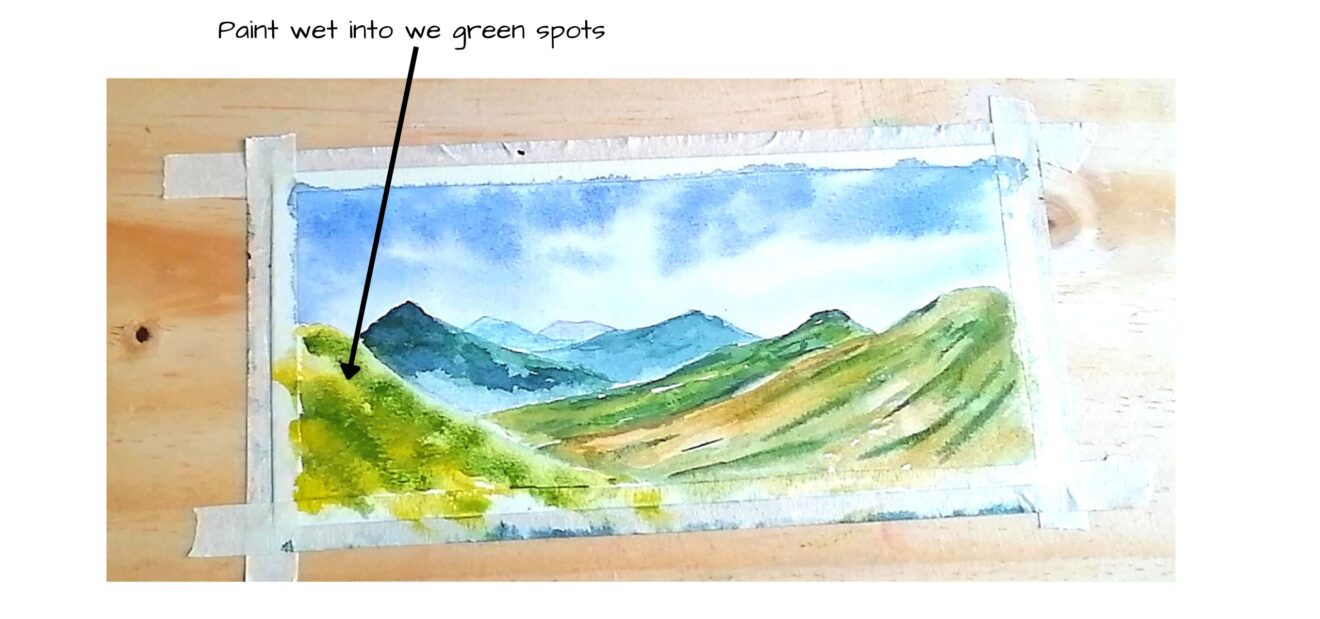 Simple Watercolor Mountain Tutorial for Beginners - My Art Aspirations
