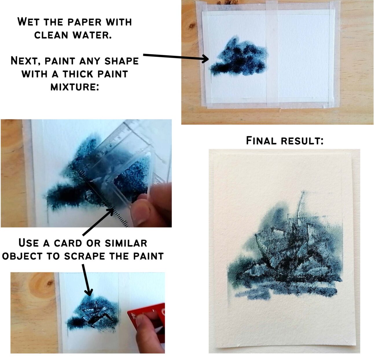 Watercolor Techniques Wet on Wet - How to get started - My Art Aspirations